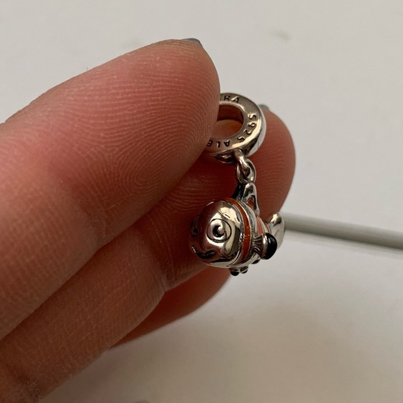 Jewelry | Nwot Disney Finding Nemo Dangle Enamel Charm Sterling Silver ...